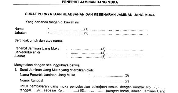 Contoh Surat Jaminan Fidusia - Lina Pdf