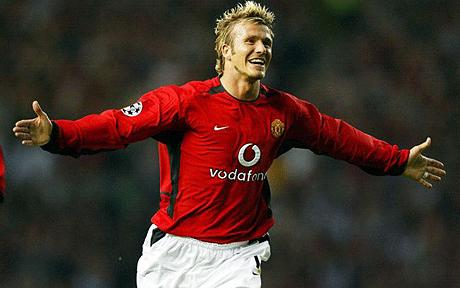 David Beckham : Manchester United - Soccer Series Wallpapers