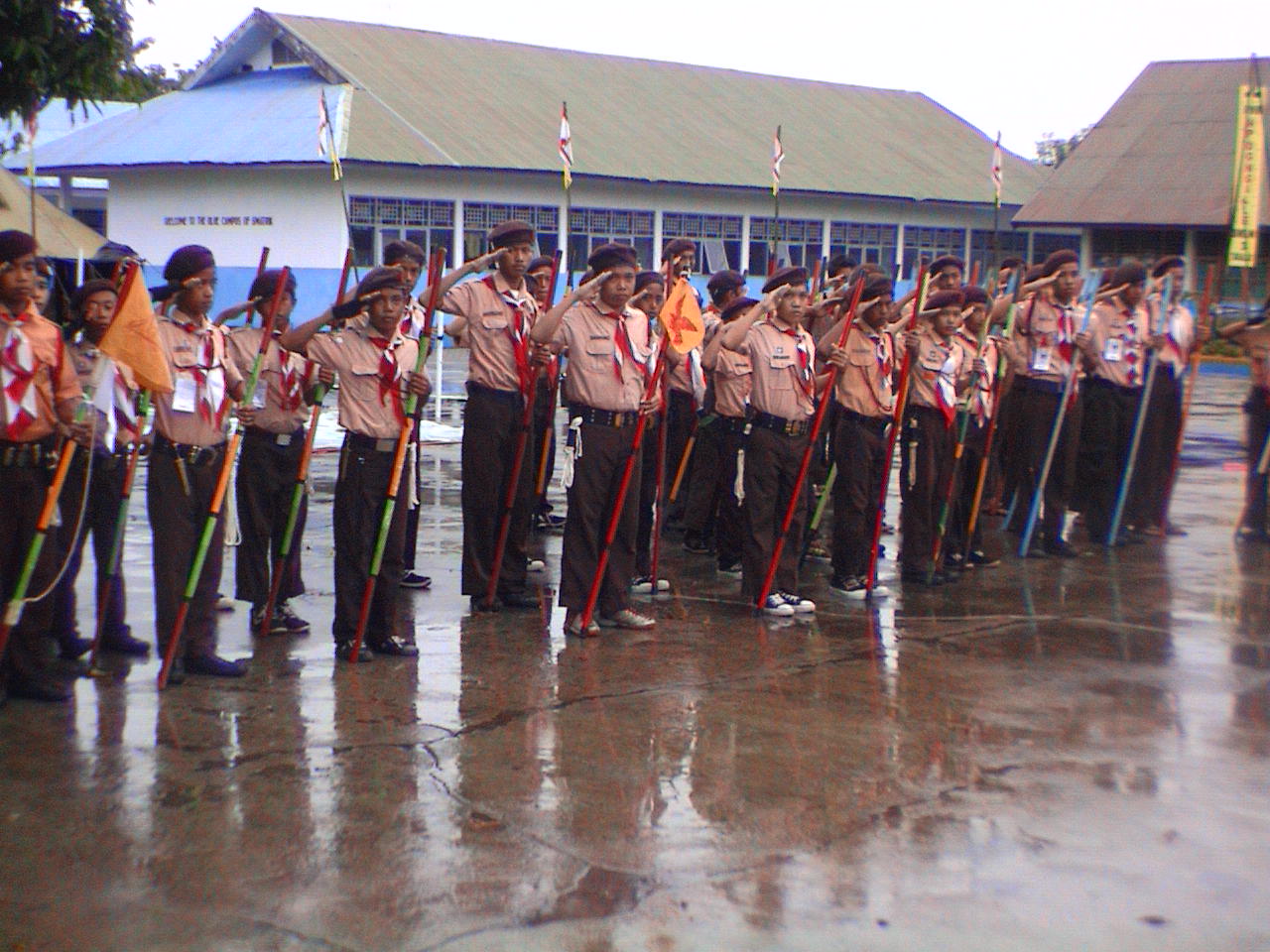Upacara Di Satuan Pramuka Penggalang - Lovers Scout