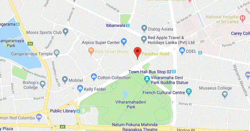 Paradise Road - Colombo パラダイスロード コロンボ