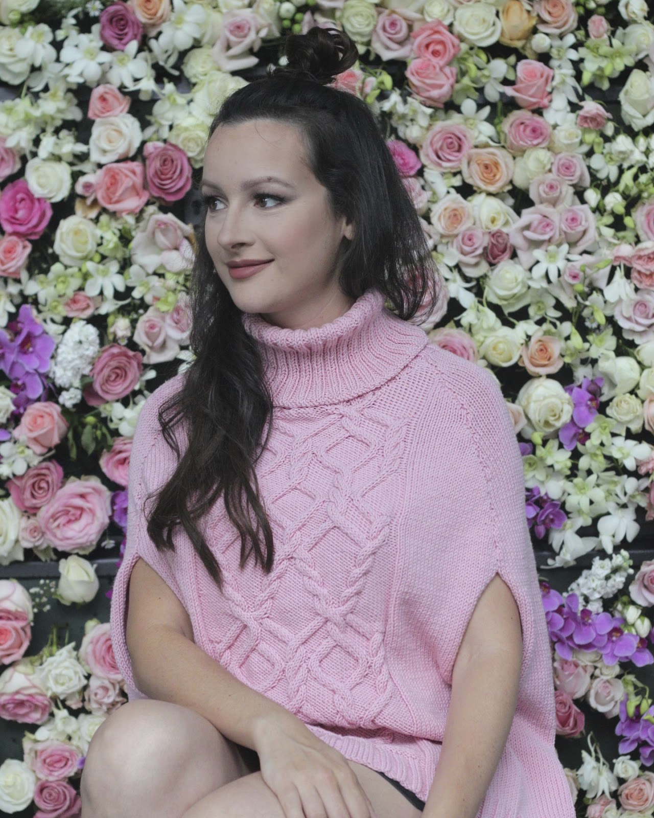 JuliaBobbin: The Knitted Sweater Cape by Cleckheaton Patterns