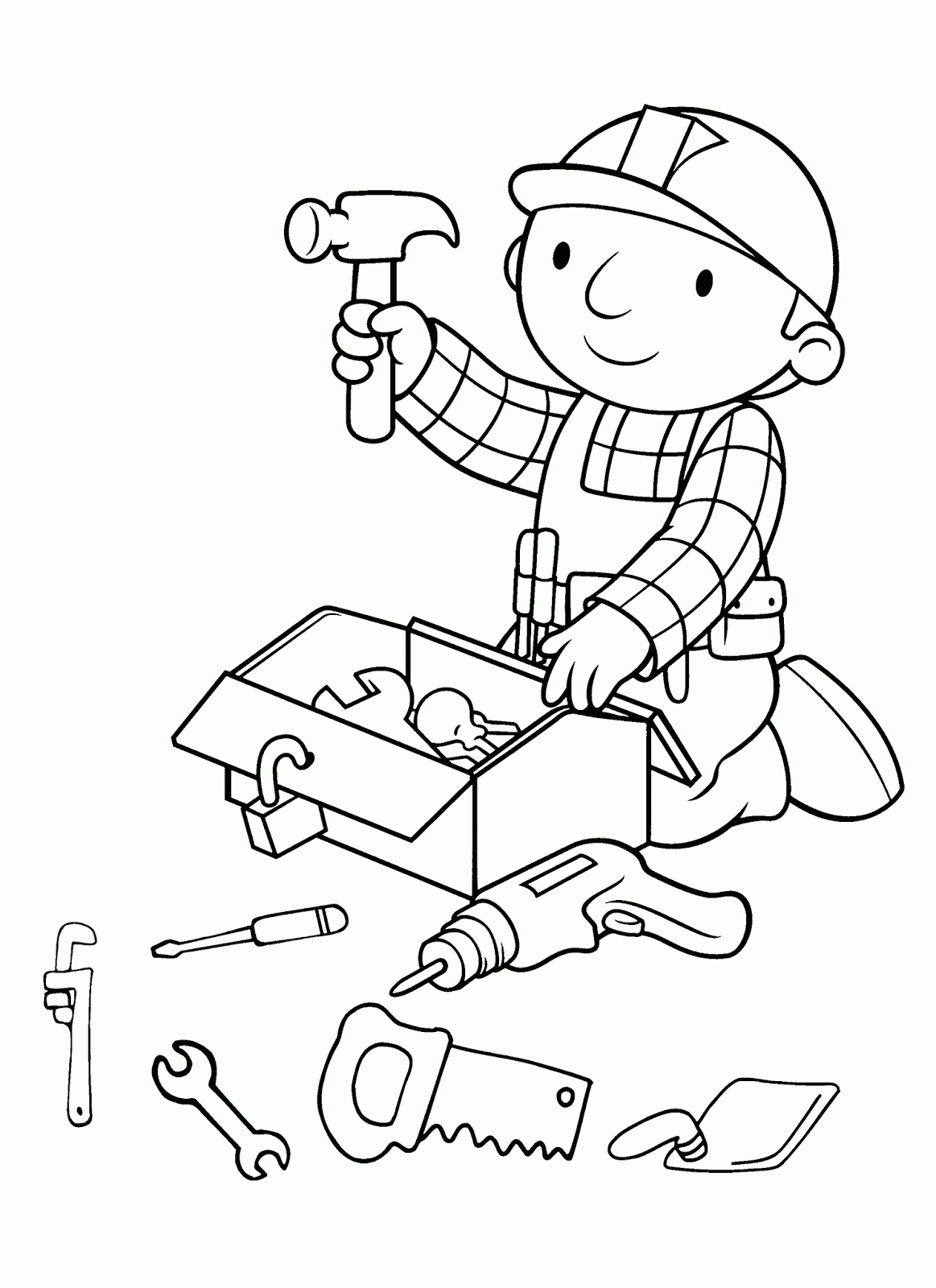Bob el Constructor: Imágenes para colorear. - Ideas y material gratis ...