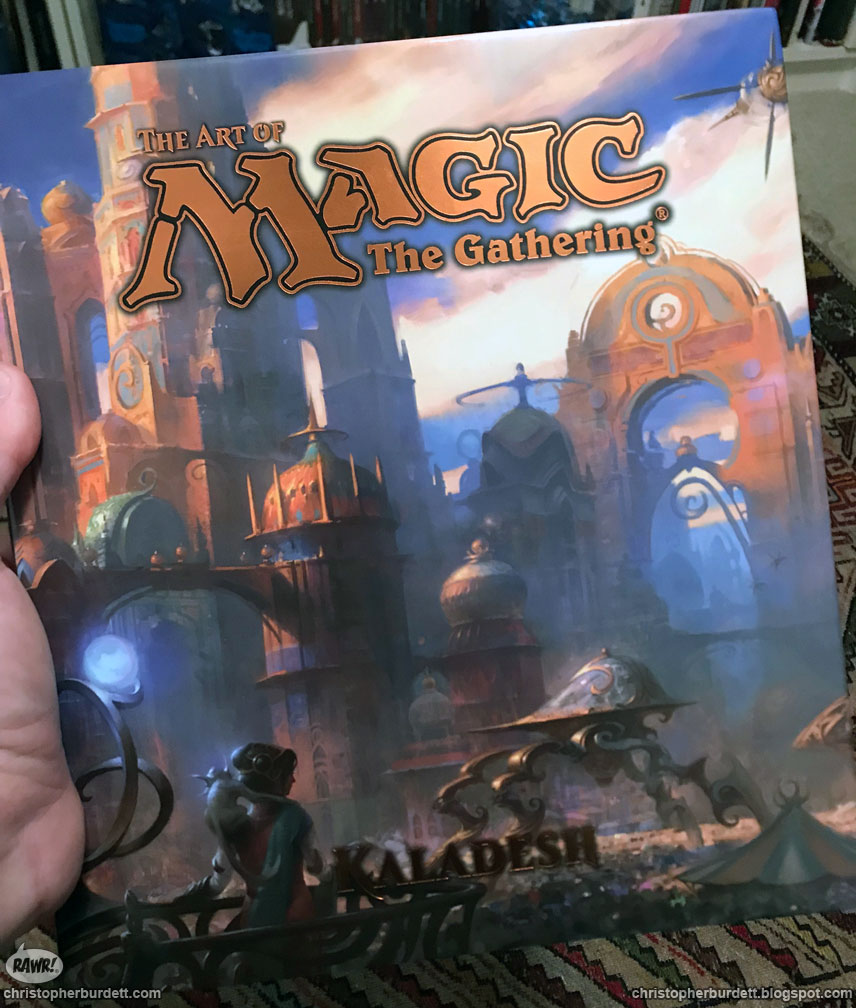 The DOODLES, DESIGNS, and aRT of CHRISTOPHER BURDETT: Art of Kaladesh Book