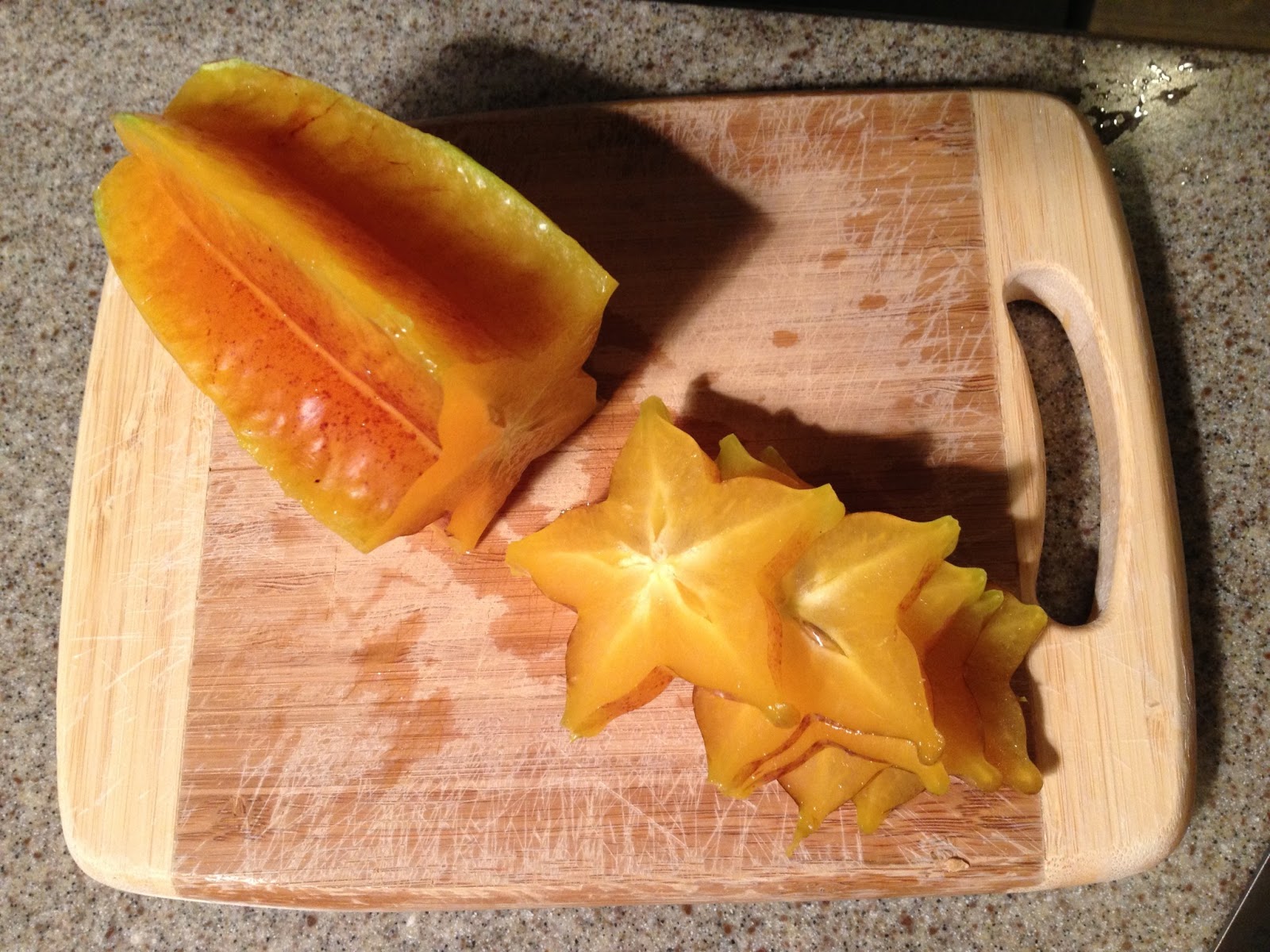 Feel Divine Food: Coconut Starfruit Upside-Down Cake with Blueberry ...