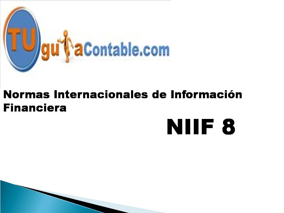 Segmentos de Operación NIIF 8 | Tu Guía Contable