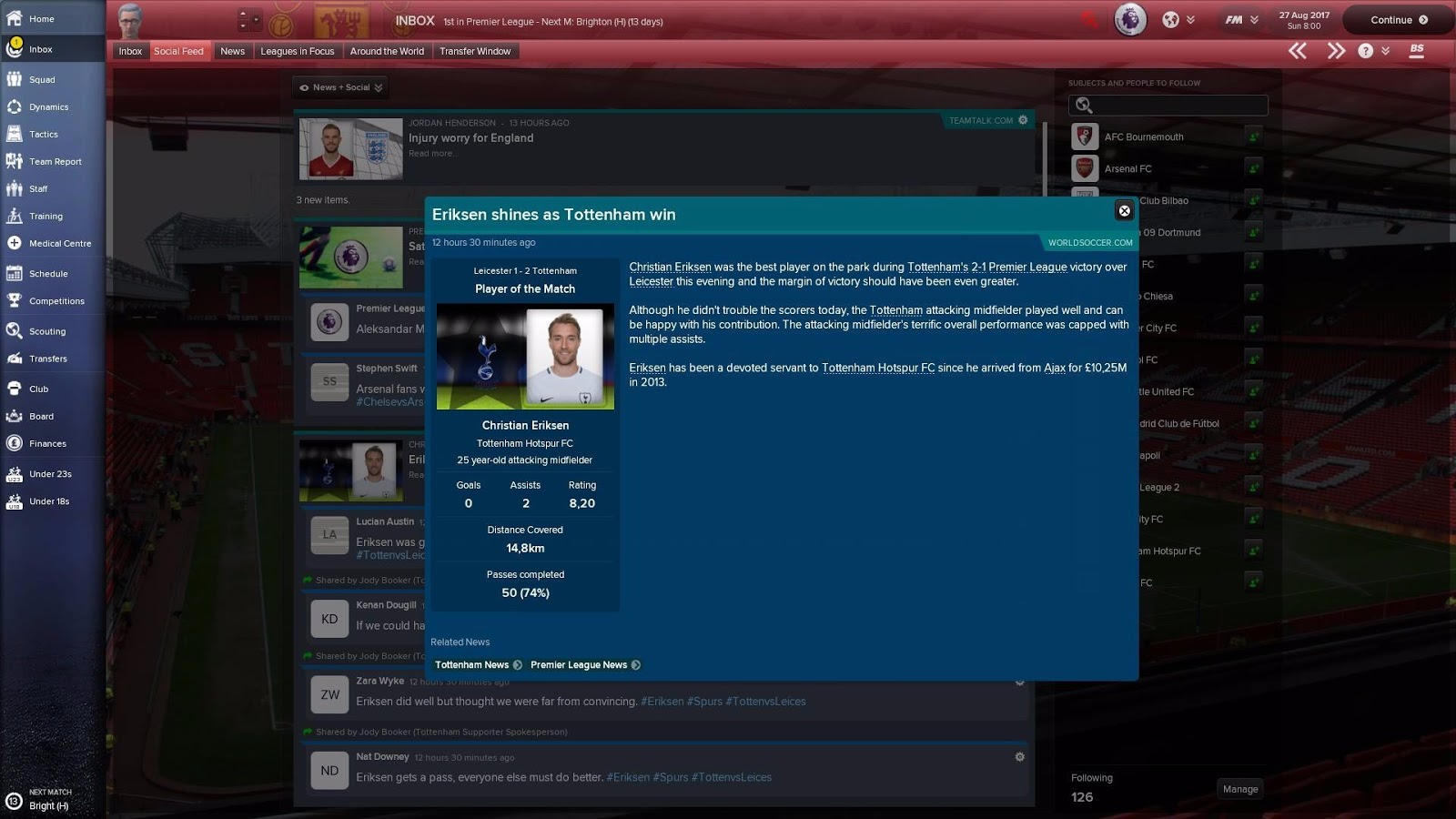 Andromeda FM 2018 Skin | FM Blog | FM24