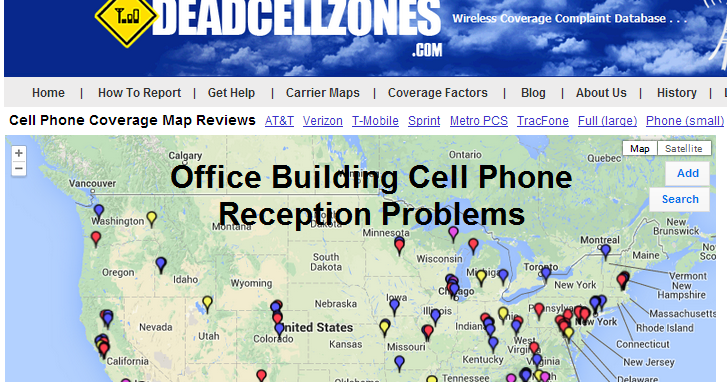 Cell Phone Reception at the Office