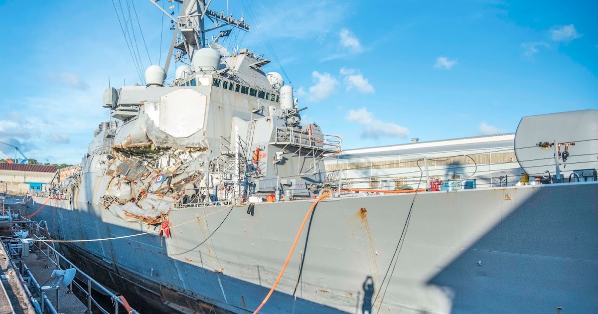 War News Updates: It Will Cost $370 Million To Repair The USS Fitzgerald