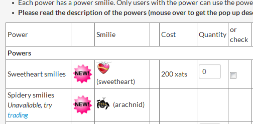 Aishasites: Xat 'SWEETHEART' Power RELEASE!