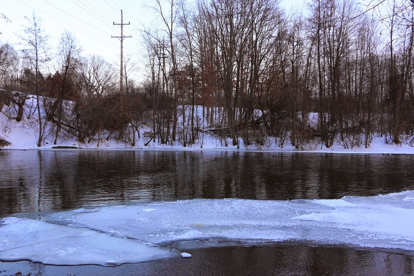 Michigan Exposures: A Frozen Barton Dam