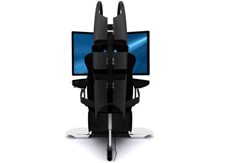 GUNDAM GUY: Computer Workstation That Looks Like A Mobile Suit's Cockpit