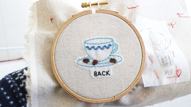 Stitch Sampler book for Beginners - Back Stitch