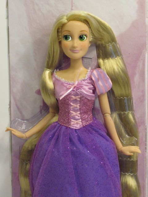 A Review of the 12" Tangled Rapunzel from the Disney Store | The Toy ...