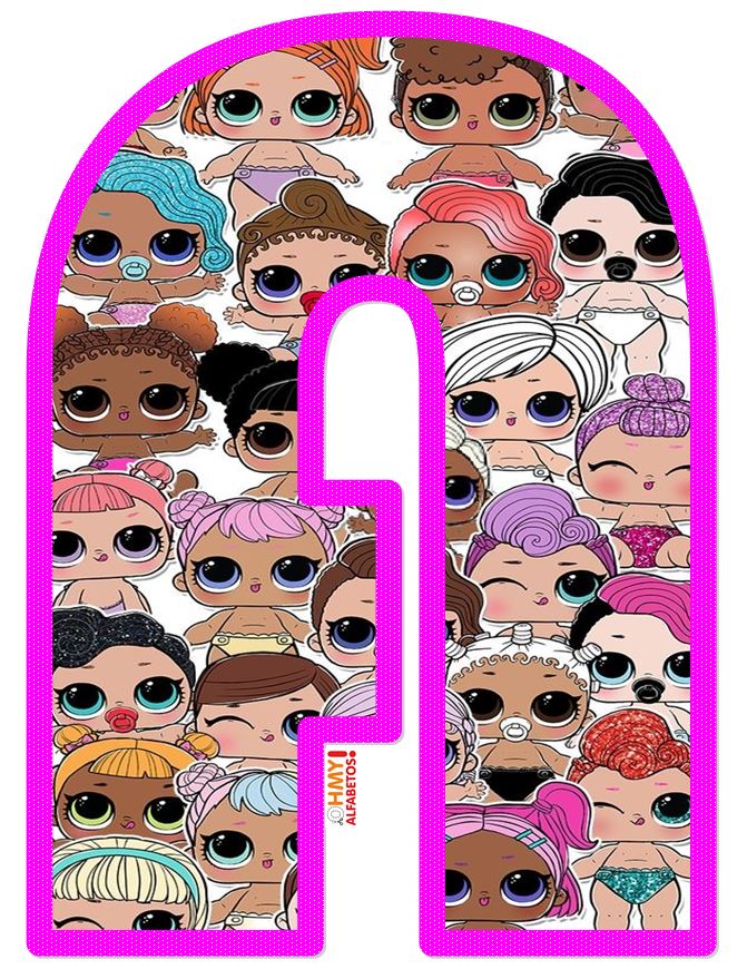 Abecedario de LOL Surprise Bebés. LOL Surprise Baby Alphabet. - Oh my ...