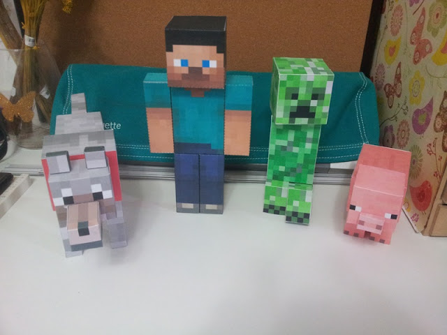 Paper Minecraft Dolls - How to Do Step by Step - My Best Partys