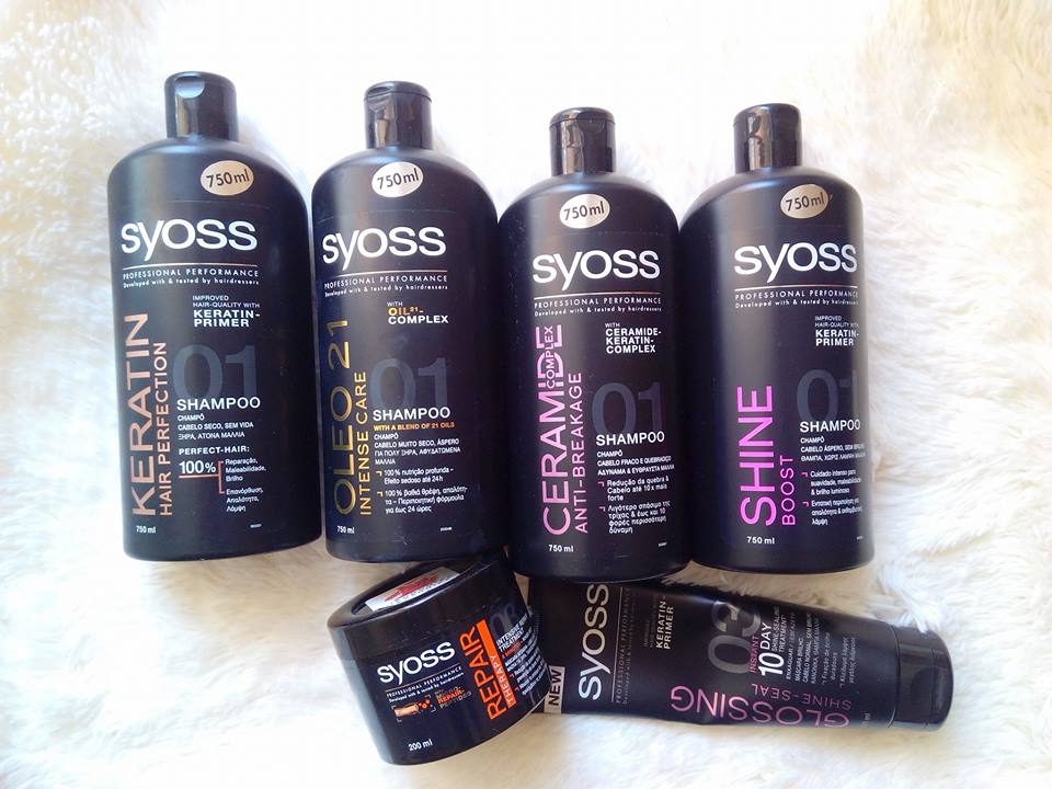 Melina 7 Makeup: Syoss Hair Products Review