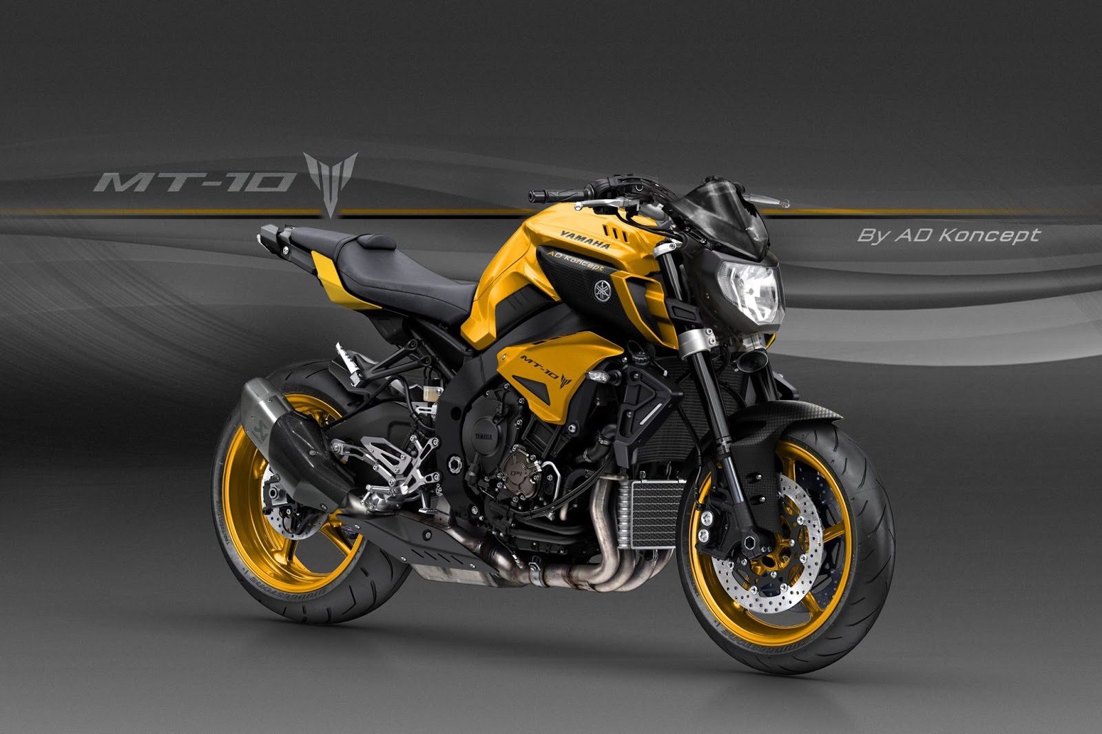 Racing Cafè: Design Corner - Yamaha MT-10 by AD Koncept