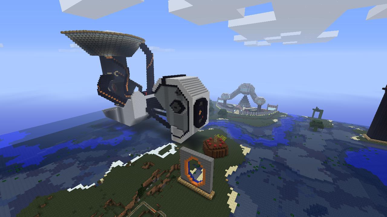 Minecraft 360 Creations: GLaDOS