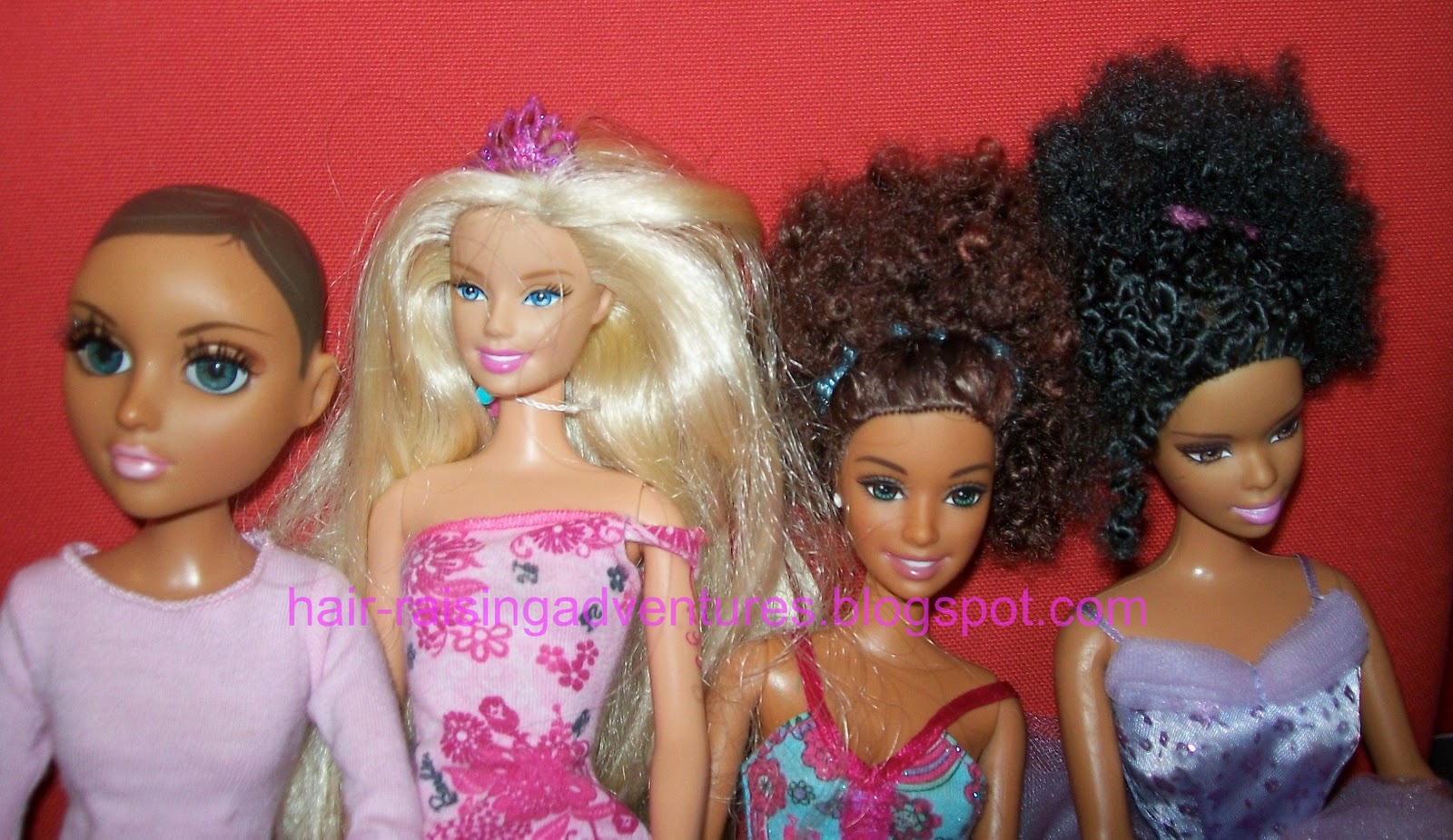 hair-raising adventures: Playing with Barbies - The Boil Perm