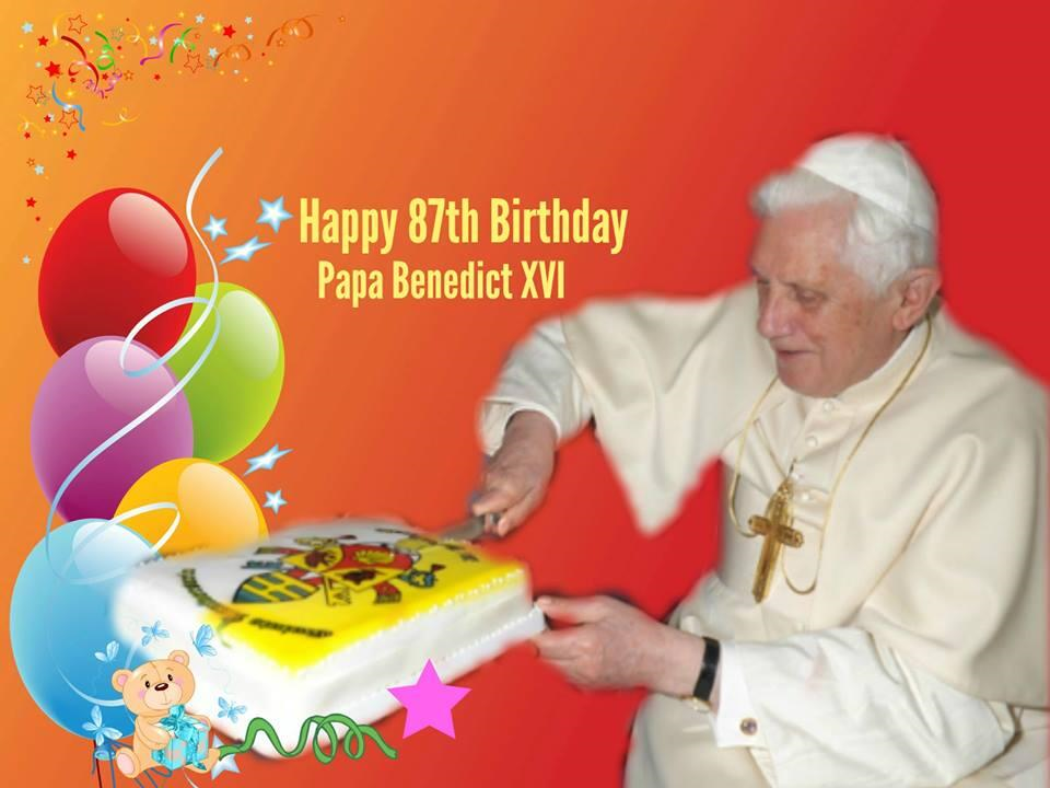 Happy 87th Birthday Pope Emeritus Benedict XVI « Sacerdotus