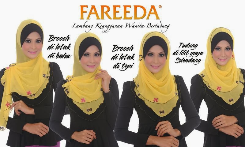 Miles of smiles: Re : Tudung Fareeda