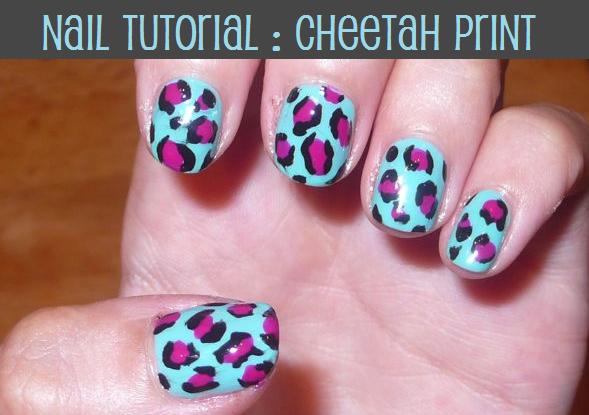MeowRissa: Nail Tutorial : Cheetah Print