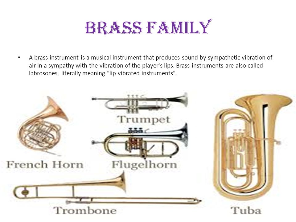 Music related to the study of the English Language: Families of Musical ...