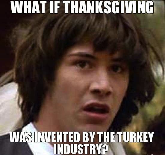 40+ Funniest Thanksgiving Memes and Images for Wishes (2021)