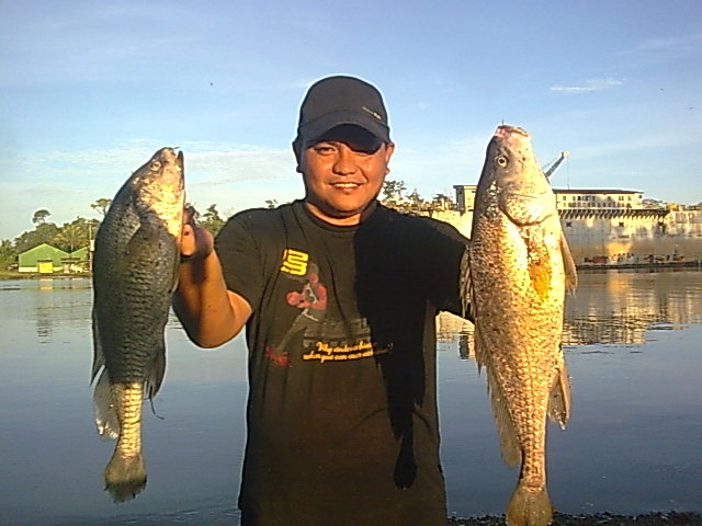 Fishing adventurers in Brunei waters: TERUSAN JEMBATAN RASAU