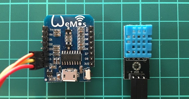 Wemos D1 mini + DHT11 + ThingSpeak 自製溫度濕度監測器 Part 1