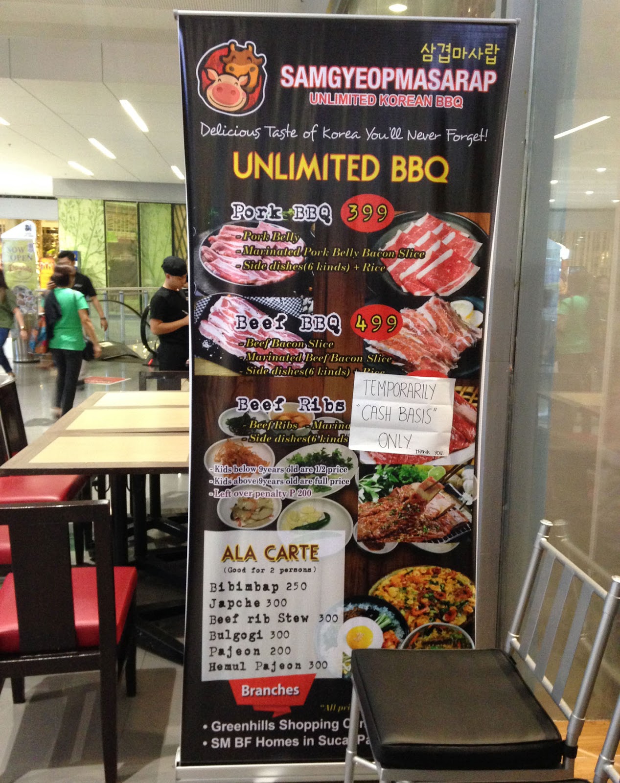 MrsMommyHolic: Unli Korean BBQ at SamgyeopMasarap (SM BF)