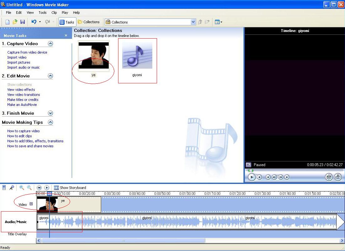How to make a movie using Movie maker and how to add files in ...