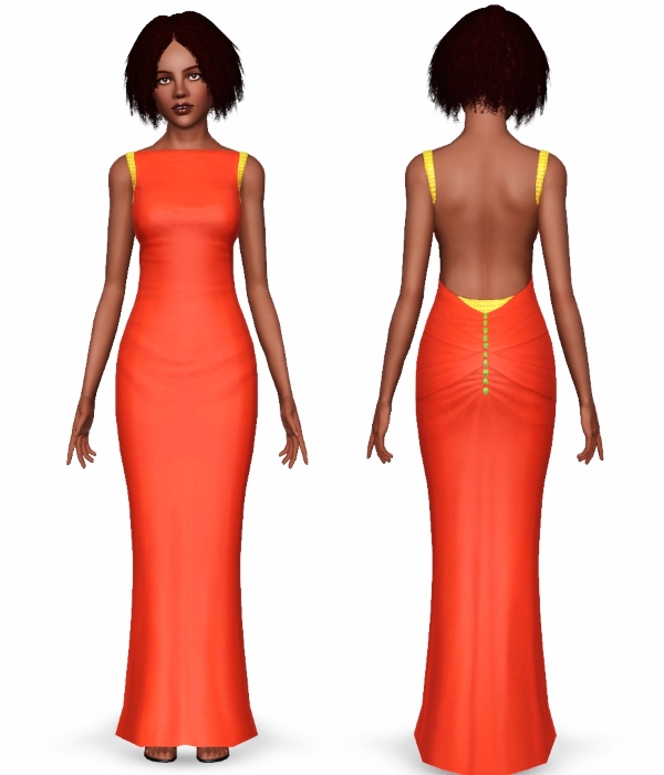 Backless Dress For TF