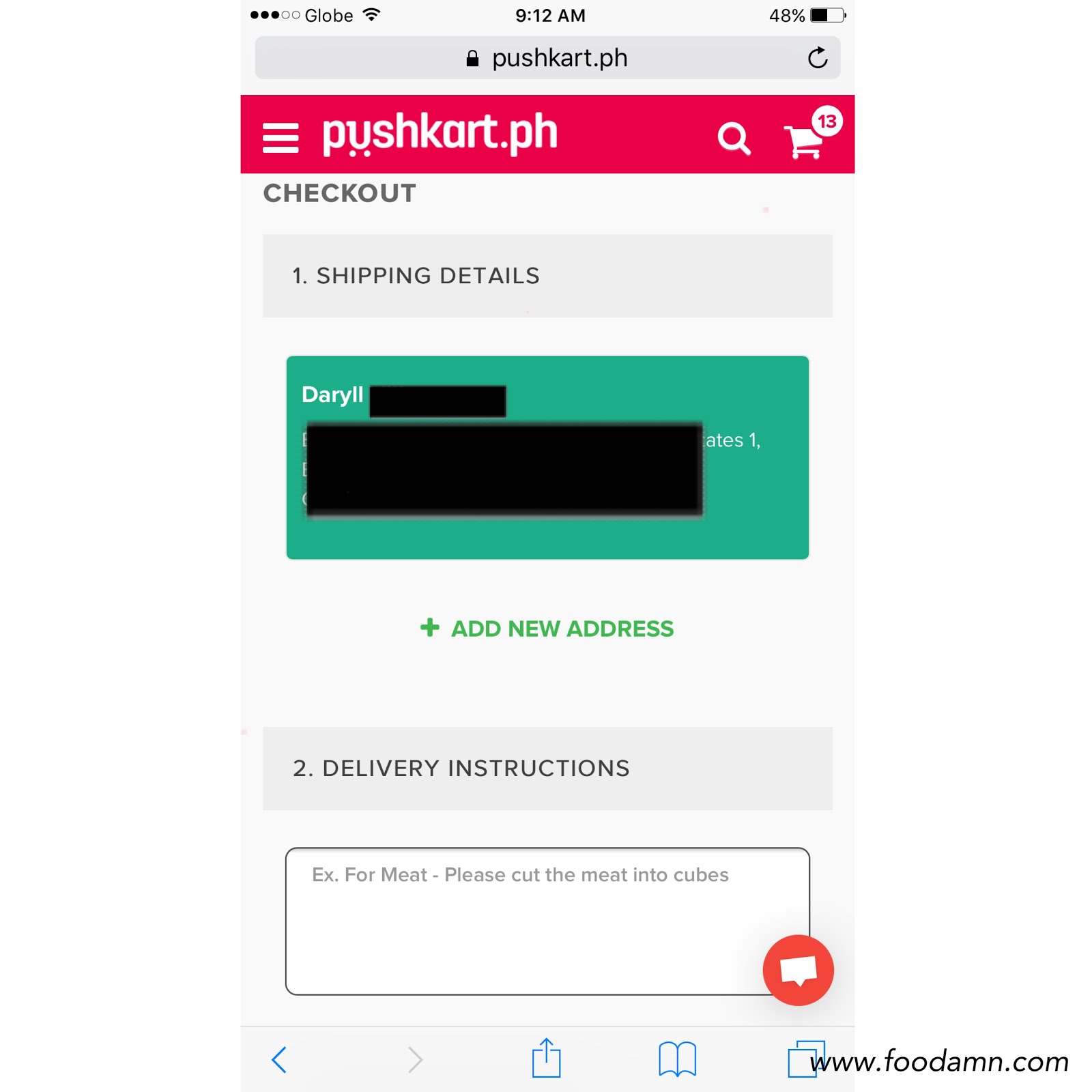 Step by step guide on how to use the PUSHKART.PH Online Grocery Delivery