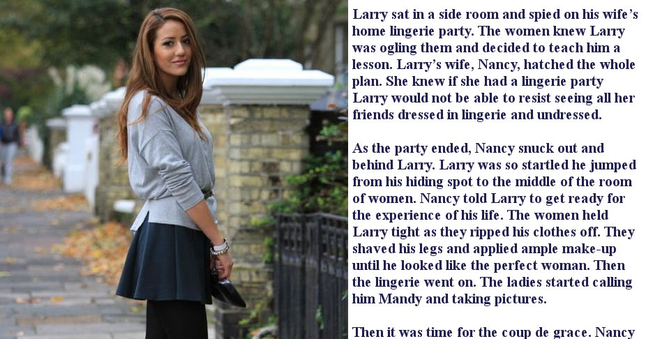 Krazy Kay's TG Captions and Swaps: Home Lingerie Party