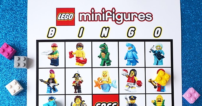 Free Printable LEGO Minifigure Bingo | artsy-fartsy mama