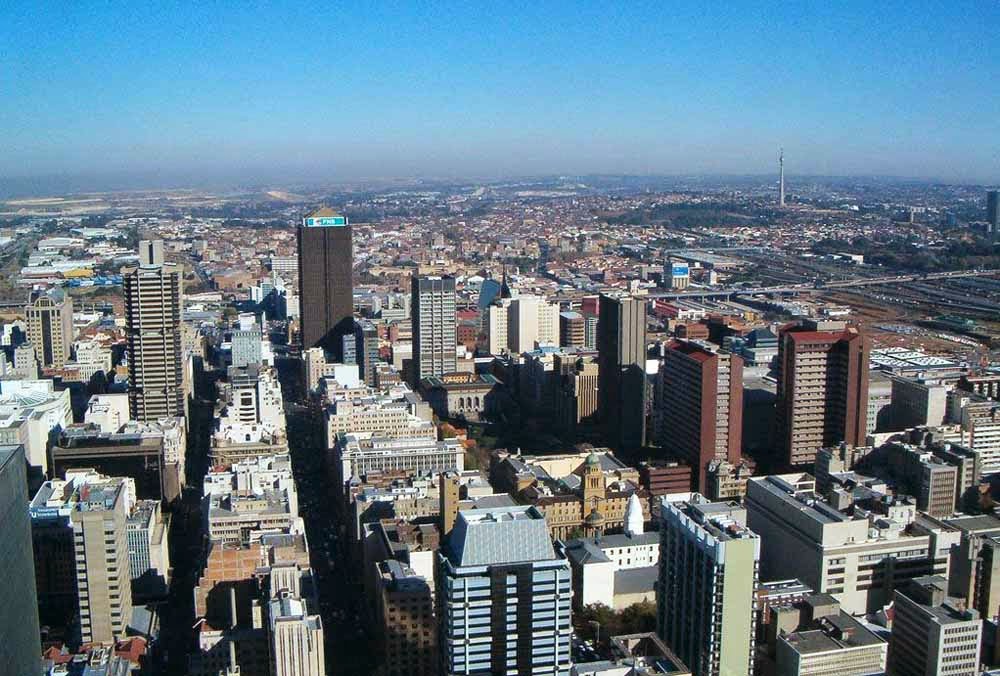 JOHANNESBURG (JHB), THE LARGEST CITY IN SOUTH AFRICA
