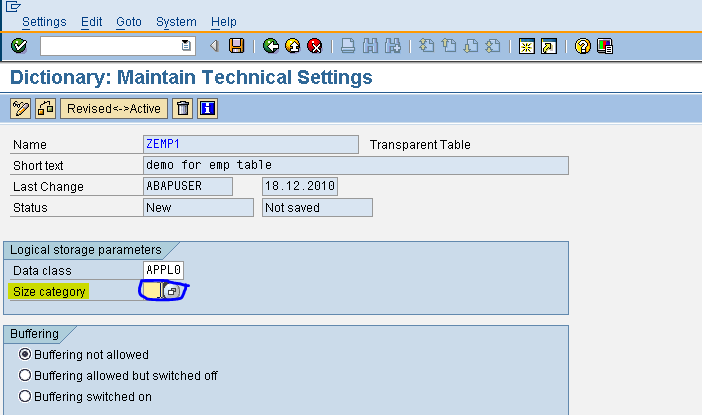 SAP ABAP Study Materials: Step by Step Procedure to Create DDIC Tables