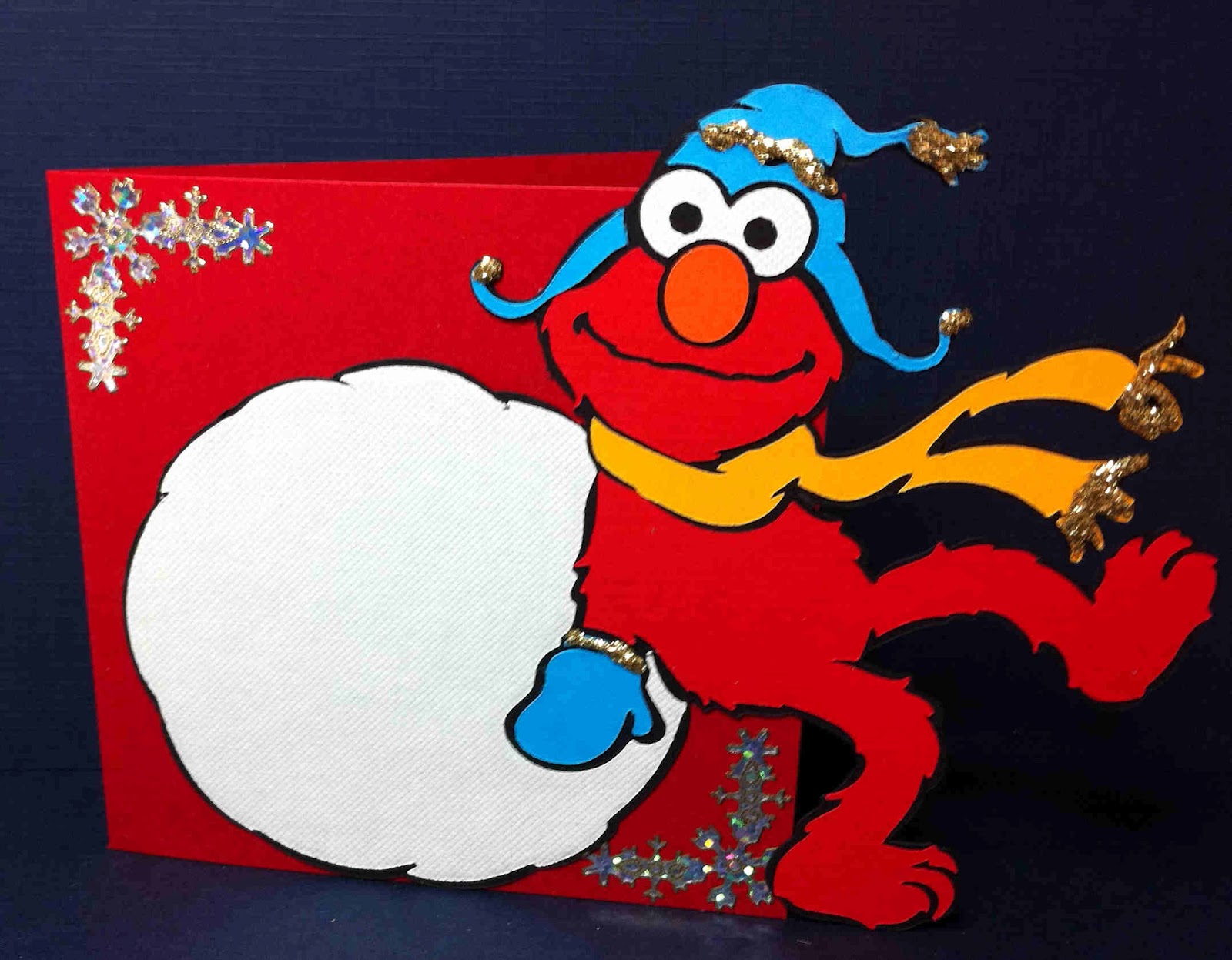 My Crafty Creations - handmade by Helen: Christmas Elmo