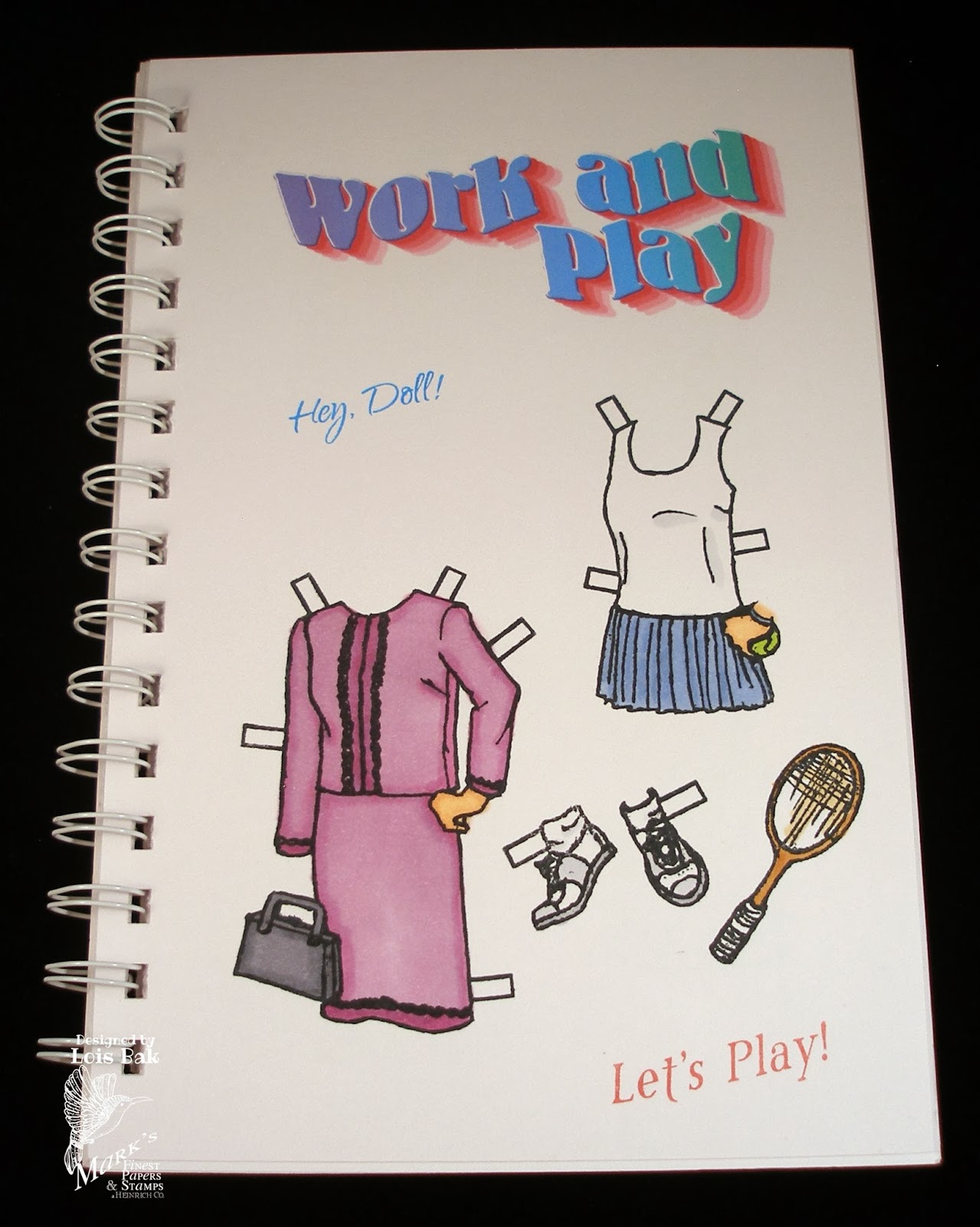 Clownmom Creations: Paper Doll Book
