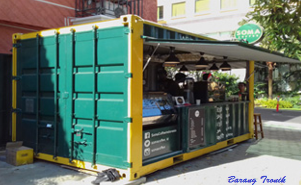 Harga Kantin Kontainer Warung Booth Box Portable | Cek Harga