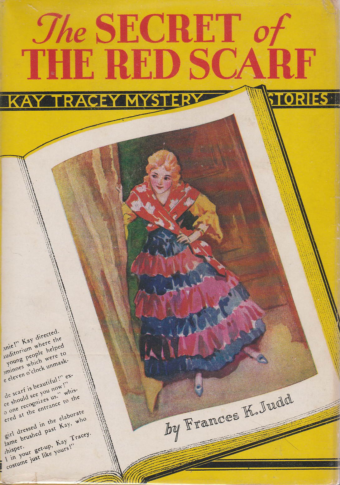 Series Books for Girls: Kay Tracey #1 The Secret of the Red Scarf