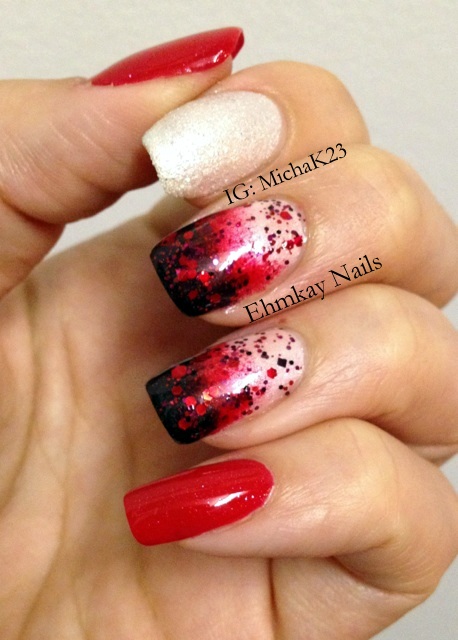 ehmkay nails: True Blood Inspired Nails for Tonight's Premiere