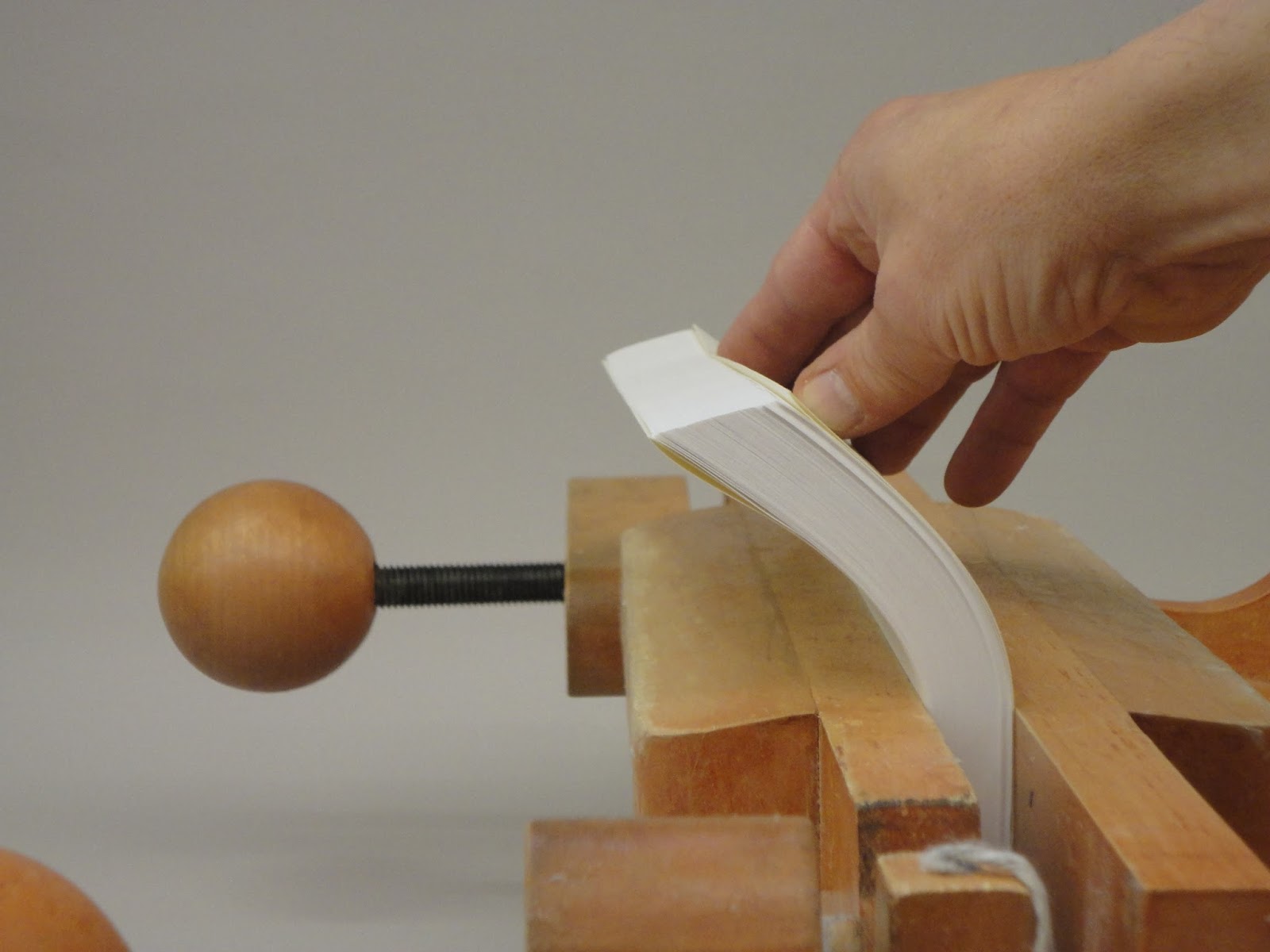 Preservation Services at Dartmouth College: Double-Fan Adhesive Binding