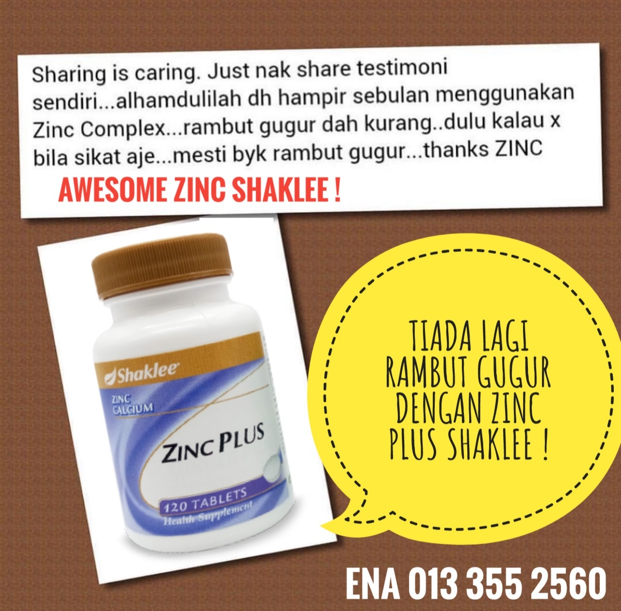 Vitamin Sihat Semulajadi: KEBAIKAN DAN KELEBIHAN ZINC PLUS SHAKLEE