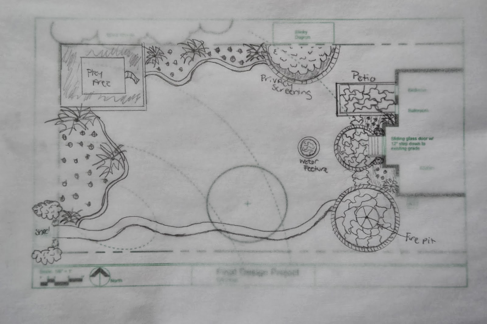 Life of an Interior Design Student: Landscape Assignment