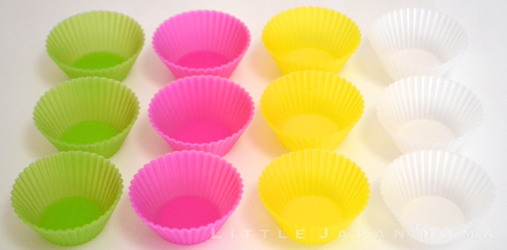 little japan mama : Silicone Baking/Bento Cups - Cupcake
