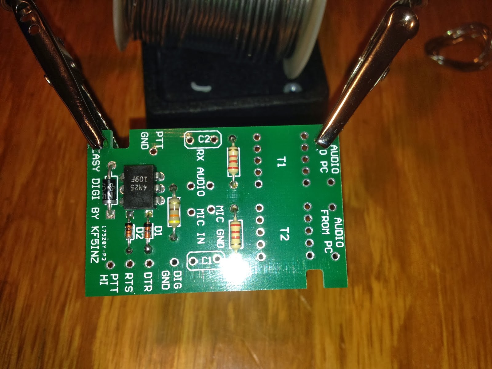 Adventures in Ham Radio: KF5INZ "Easy Digi" Build