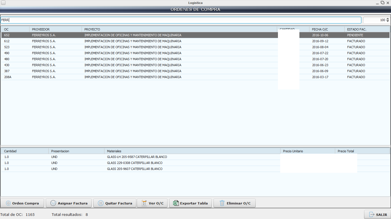 Sistema básico de logística. - Tecnologia