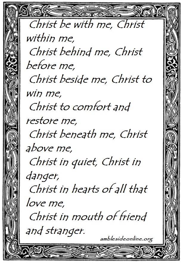 Archipelago: St. Patrick's Breastplate Hymn Lyrics for a Hymn from AO ...